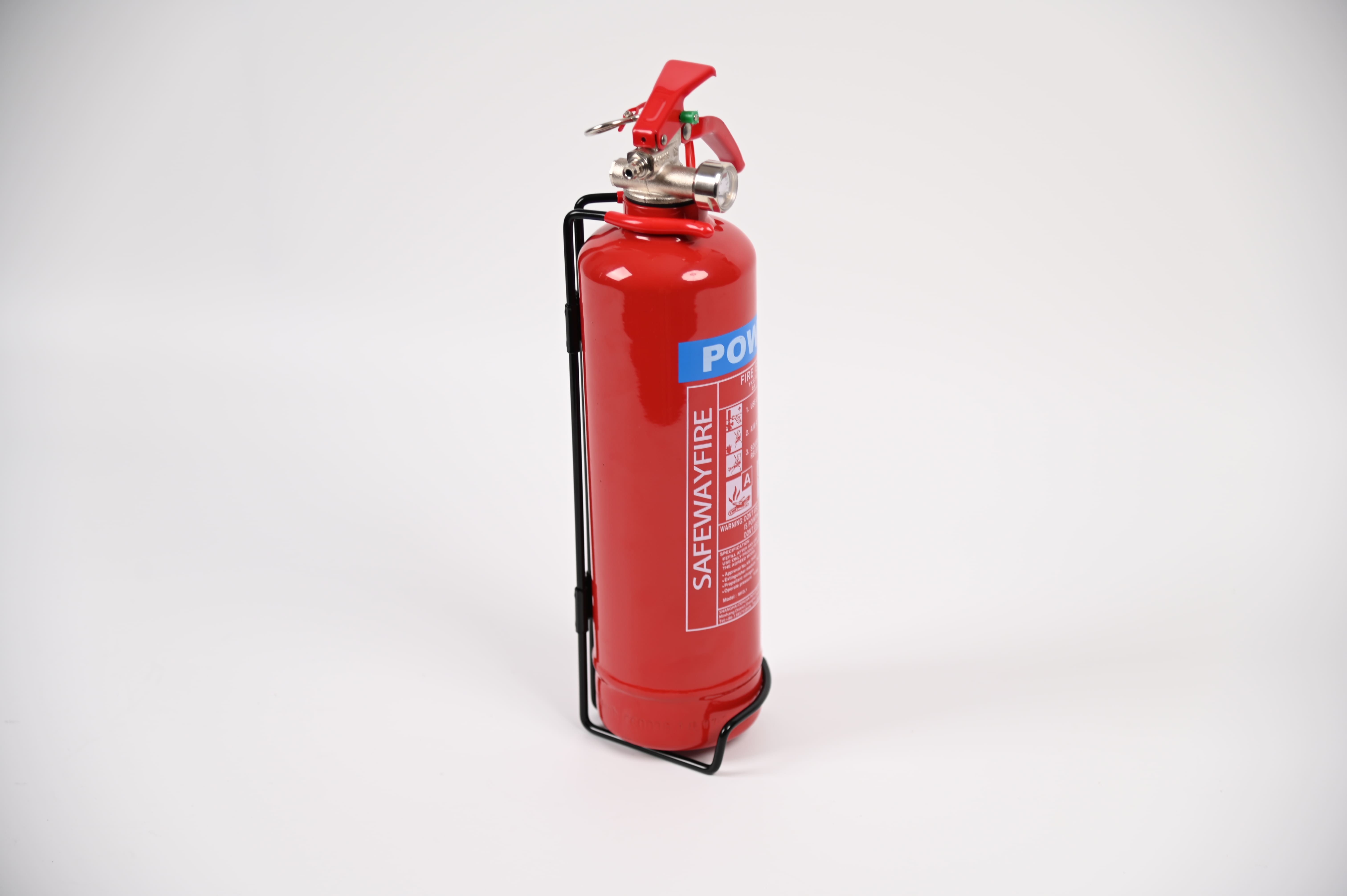 Car Dry Chemical Fire Extinguisher 21A Fire Rating Bracket Discharge ...
