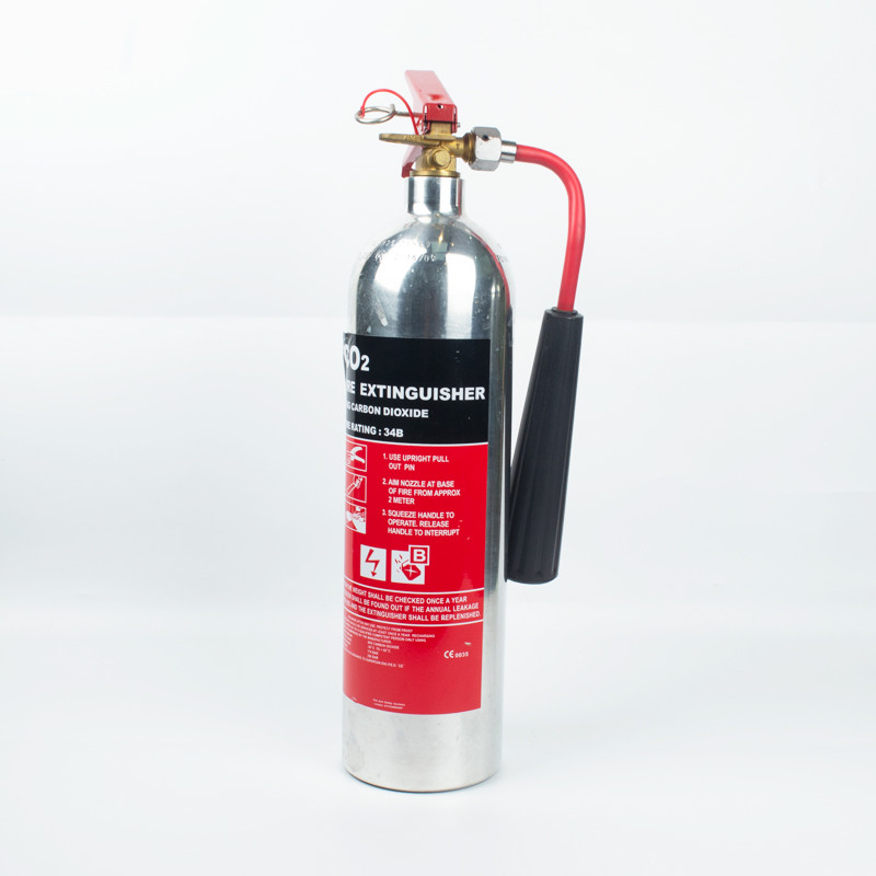 CE BSI EN3 Aluminum Alloy Non Magnetic Fire Extinguisher 15 - 25 Bar