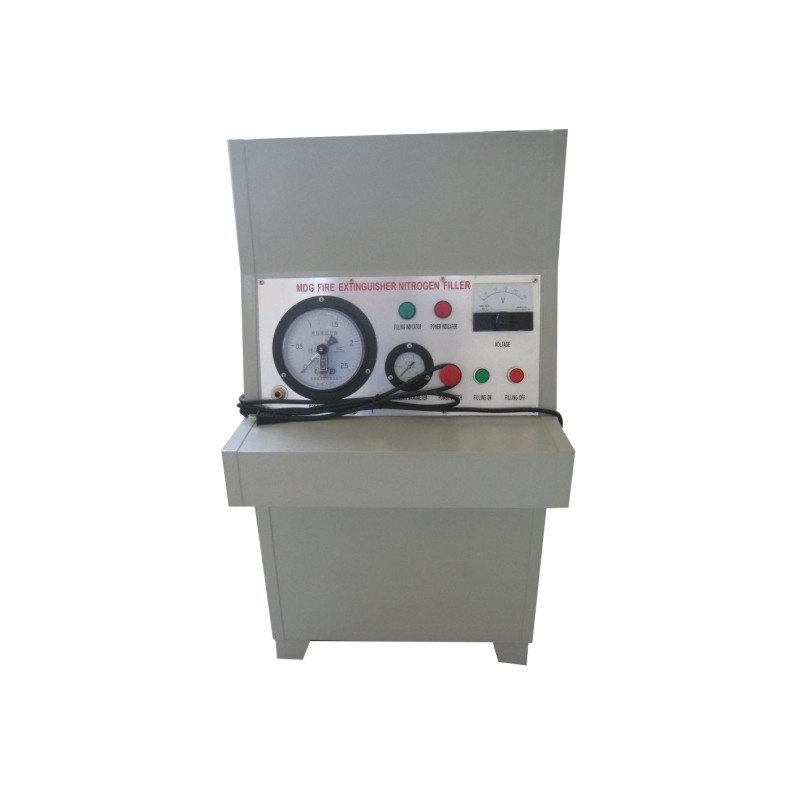 Automatic N2 Nitrogen Air Filling Machine For Gas Fire Extinguishers